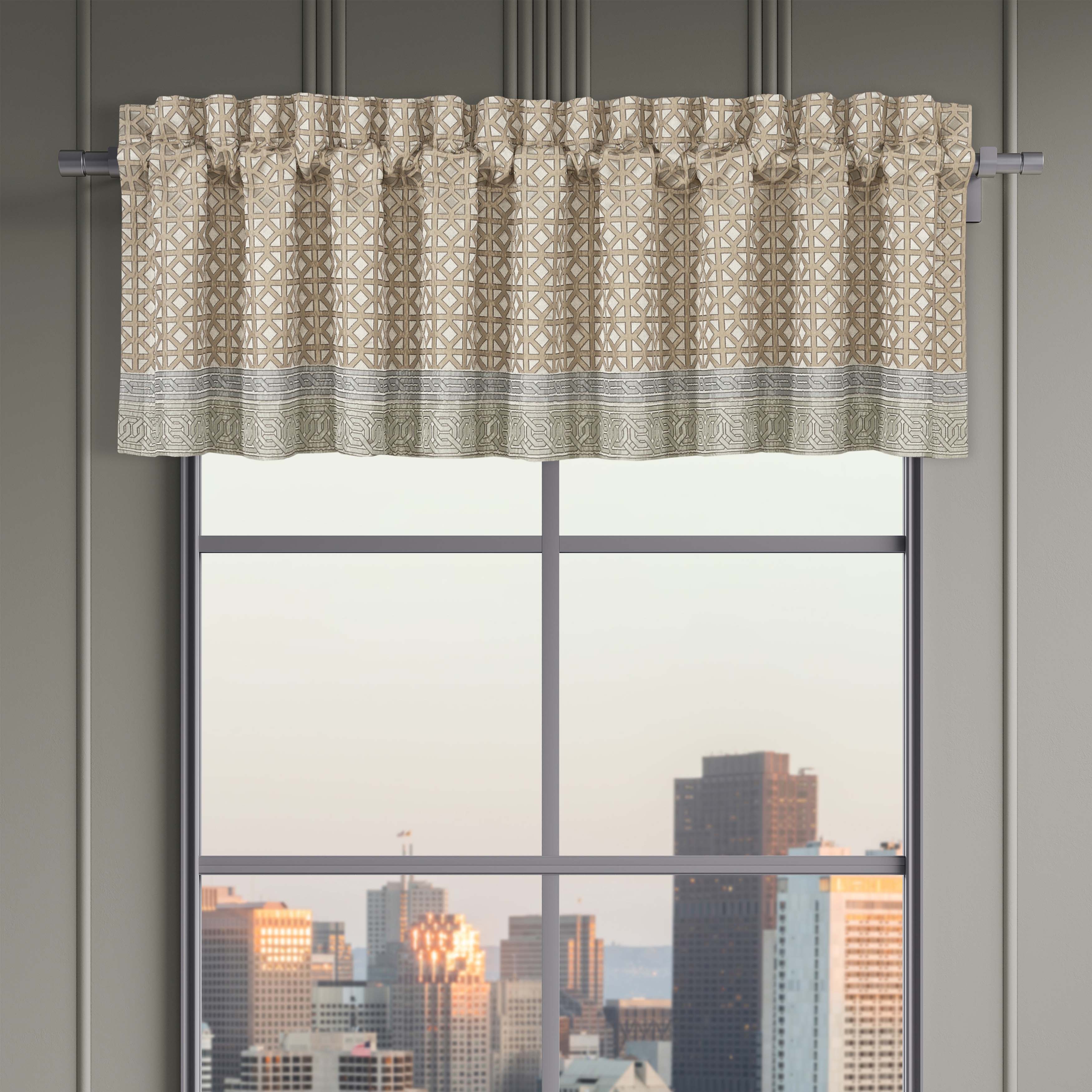Alaro Spa Straight Window Valance – Latest Bedding