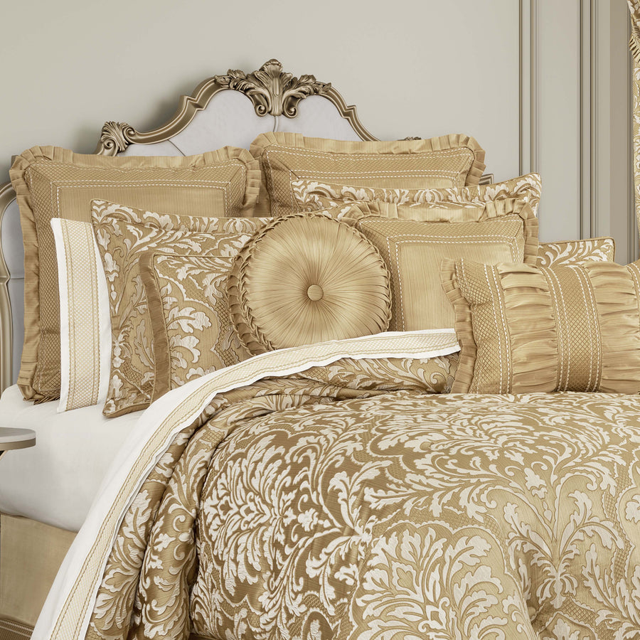 Aurelia Gold 4 Piece Comforter Set – Latest Bedding