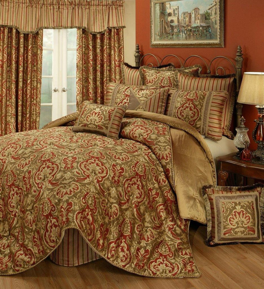 Red Comforter Set (King, Queen, Full, & Twin) | Latest Bedding