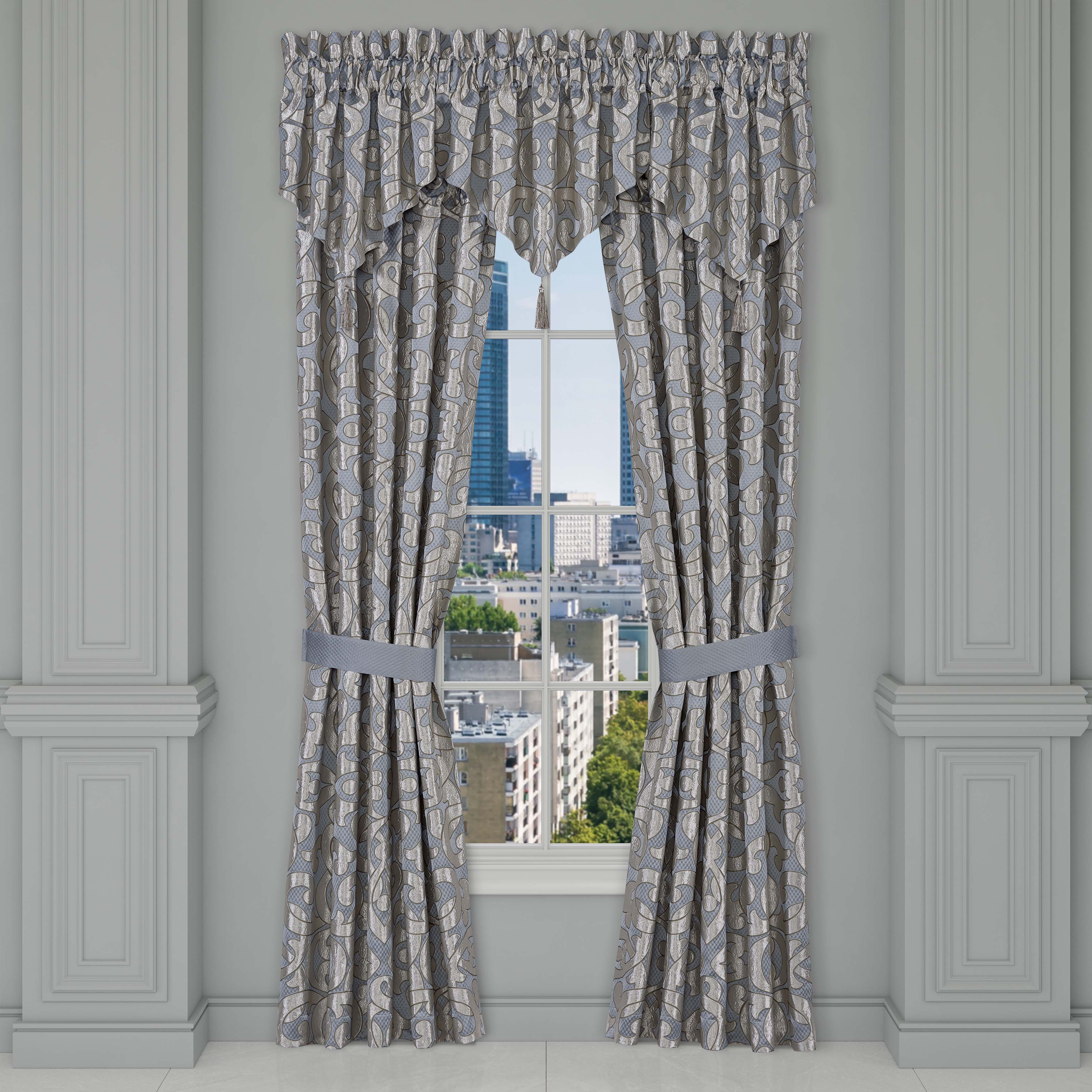 Barocco Sterling Window Panel Pair – Latest Bedding