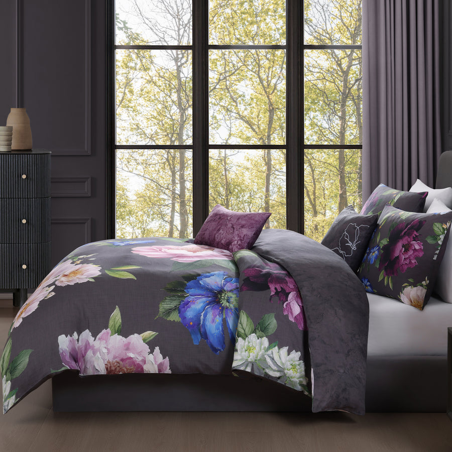 Bebejan Elegant Blossoms 5 Piece Reversible Comforter Set – Latest Bedding
