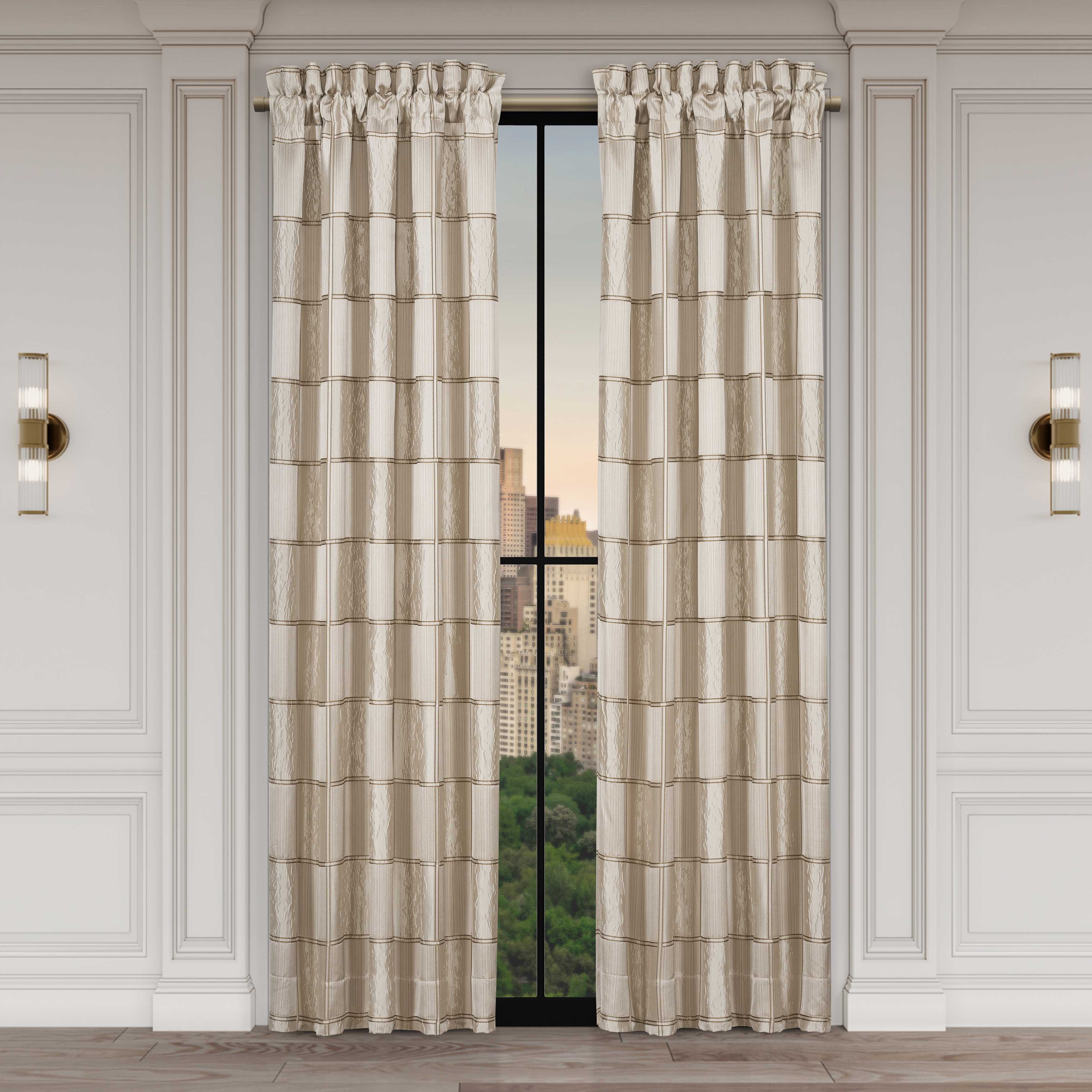 Brando Flax Window Panel Pair – Latest Bedding