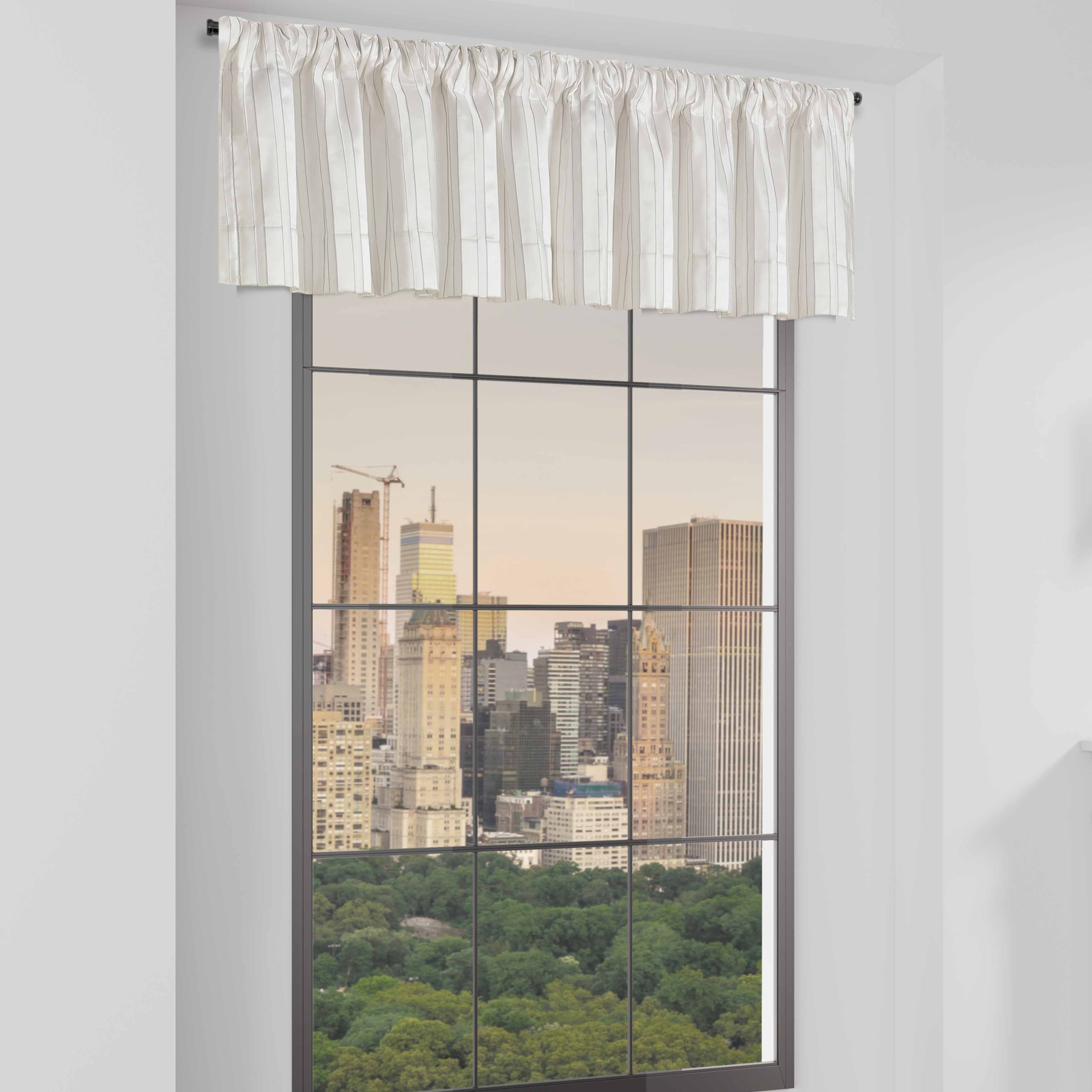 Calvari Platinum Straight Window Valance – Latest Bedding