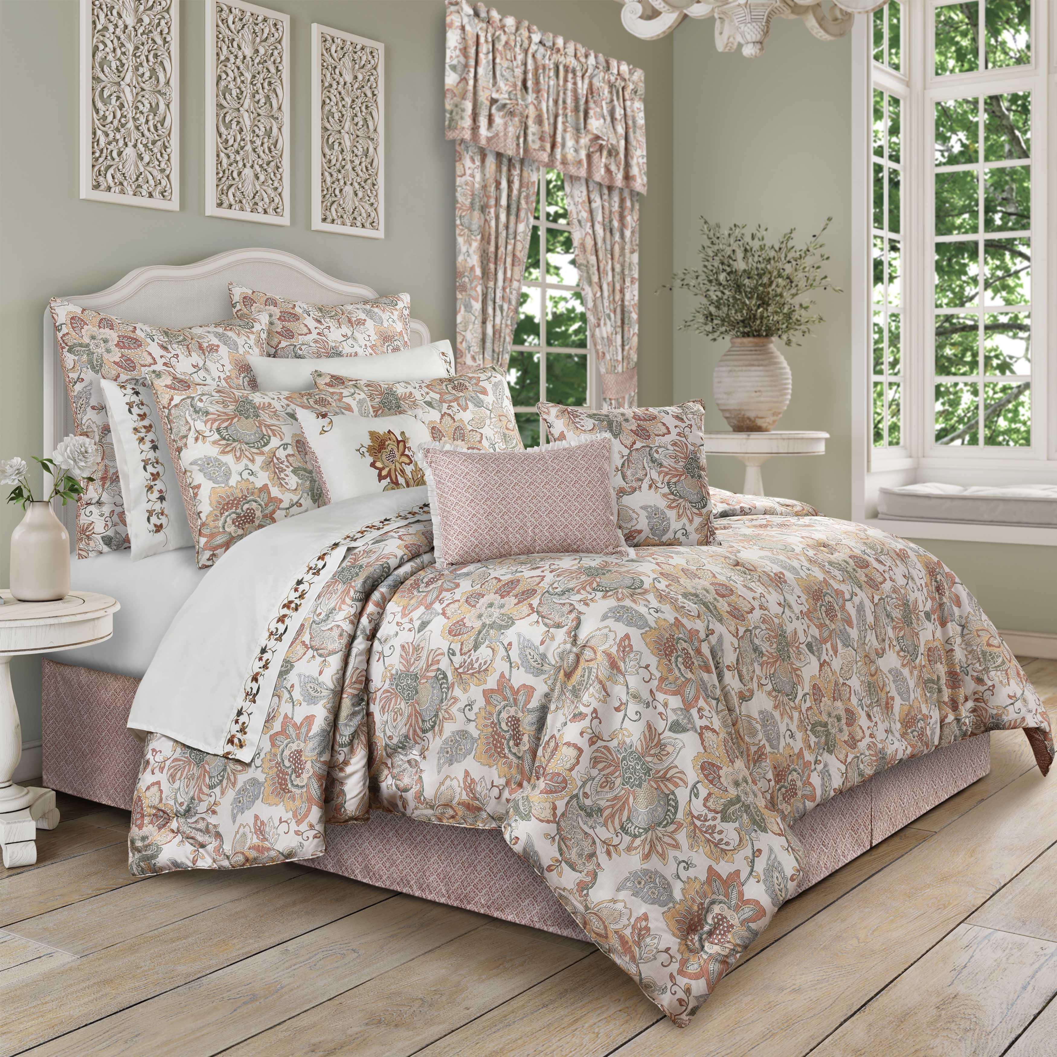 Janessa Spice 4 Piece Comforter Set – Latest Bedding