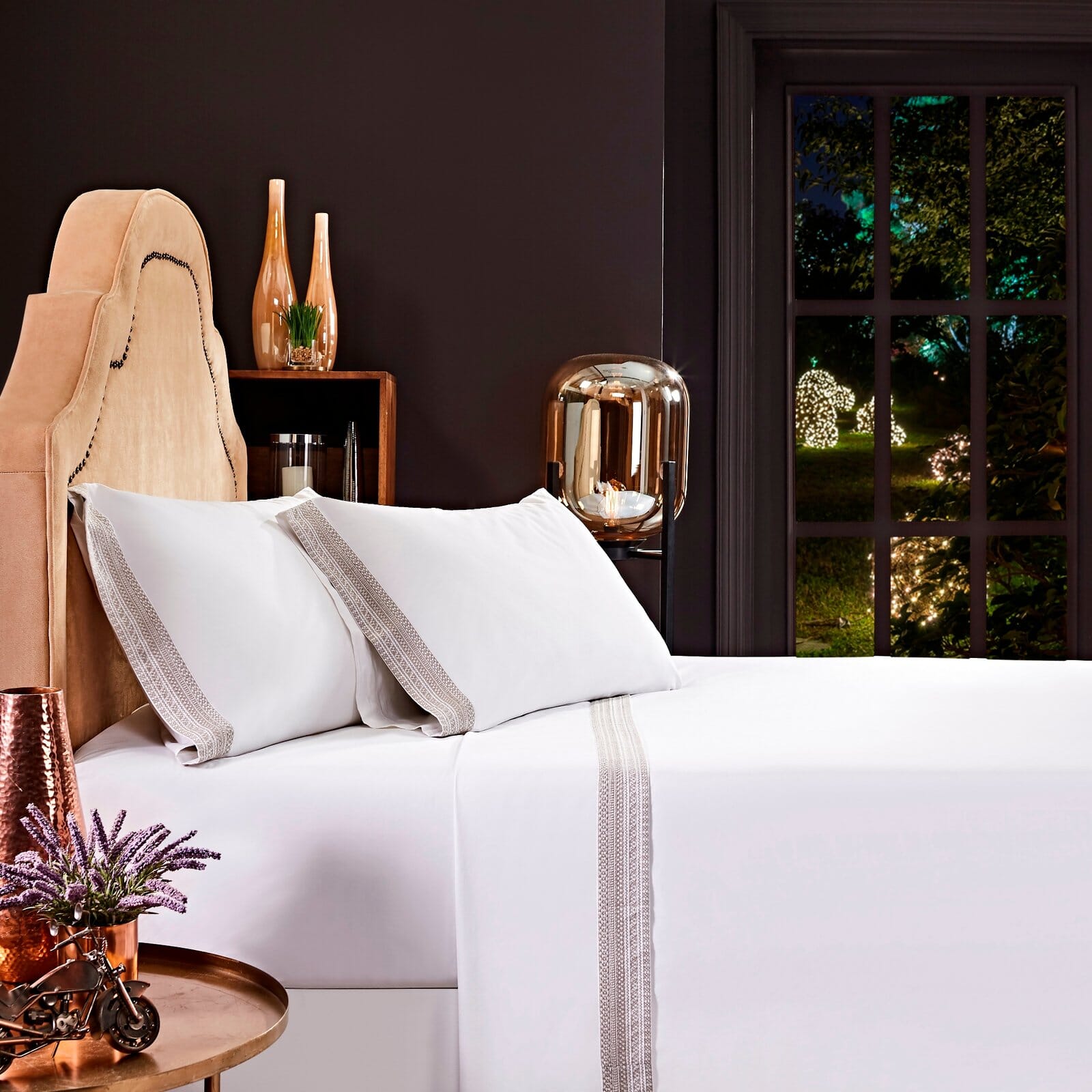 Olivia Cotton Percale 300 Thread Count Sheet Set – Latest Bedding