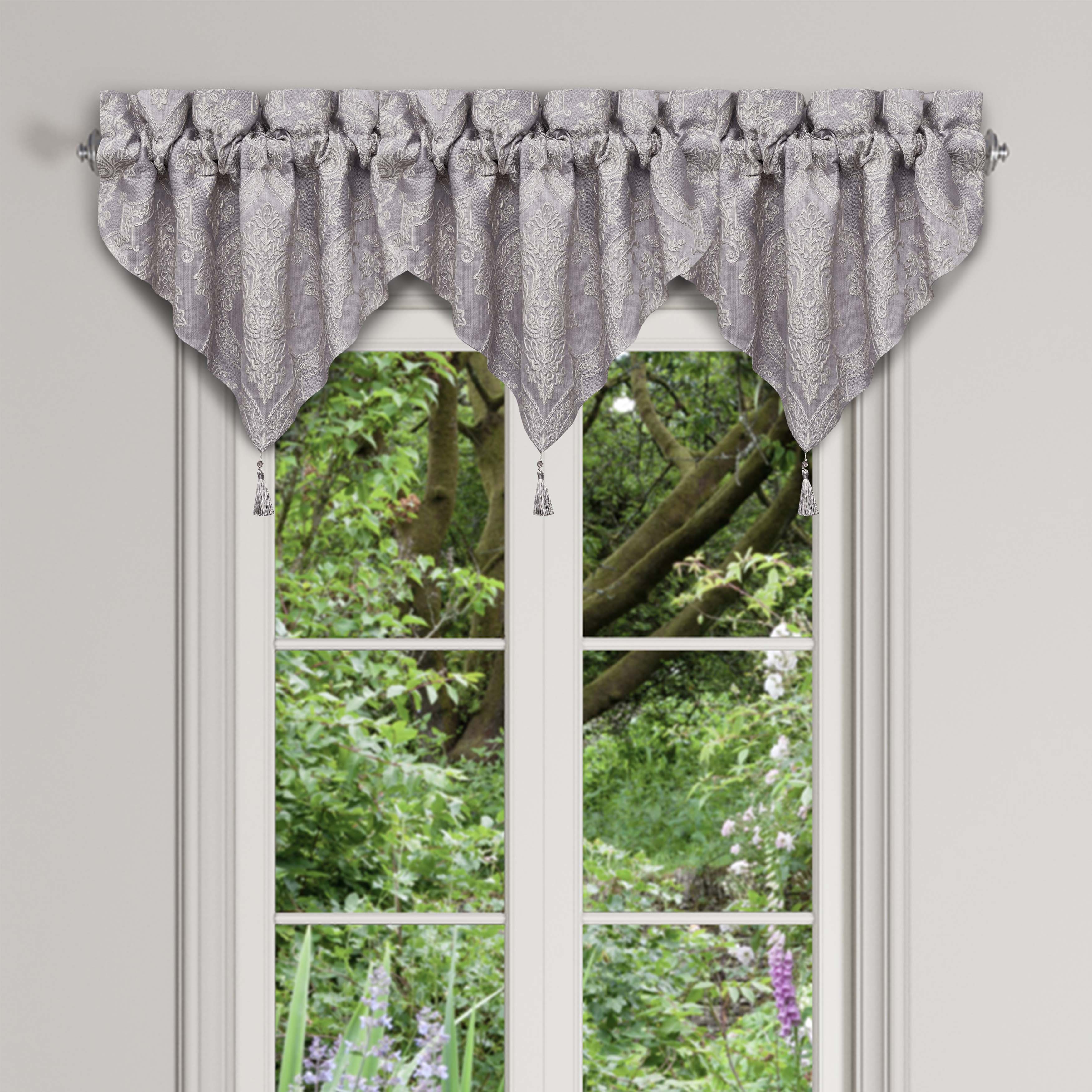 Mary Lavender Ascot Window Valance – Latest Bedding
