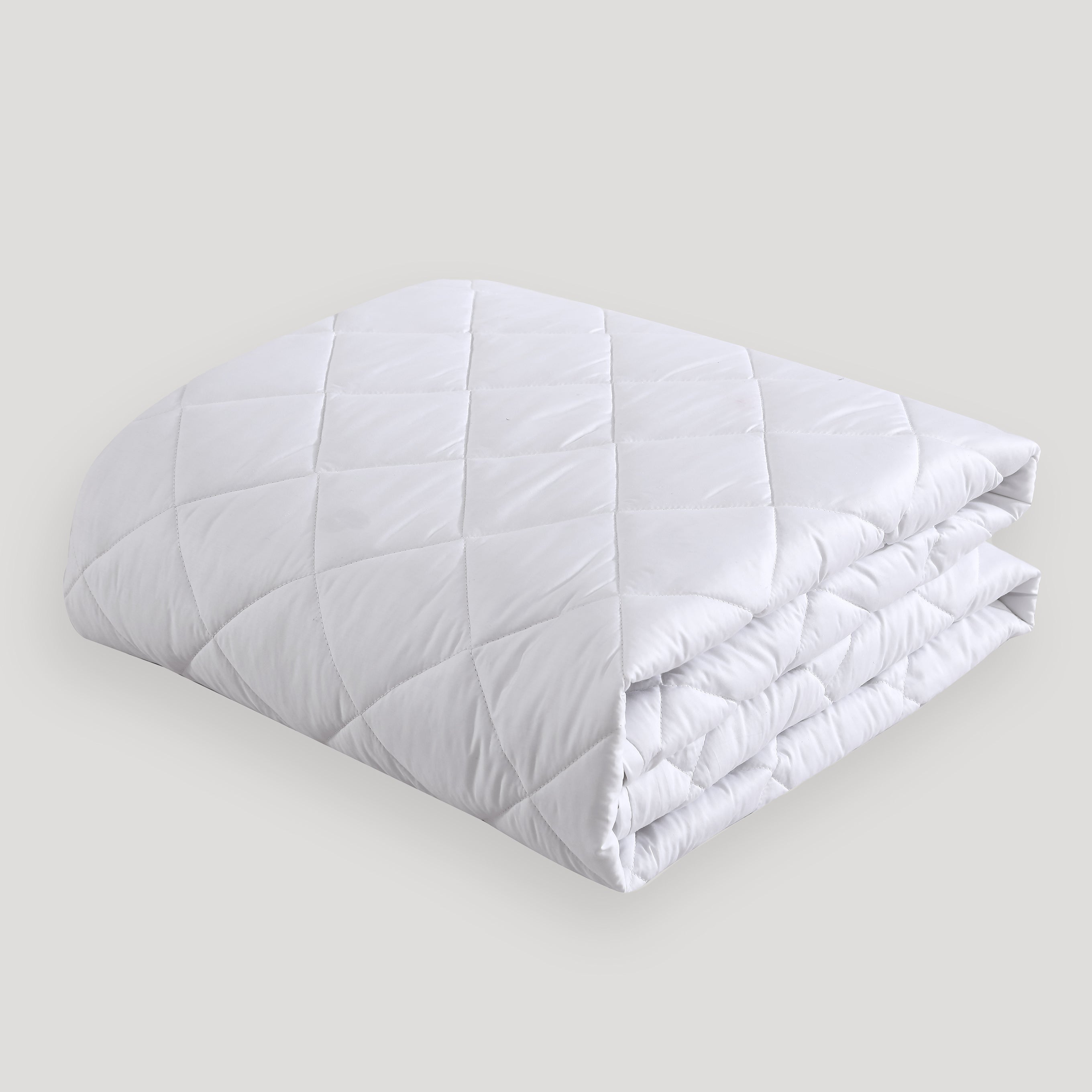 Antimicrobial & Water-Resistant Egyptian Cotton Sateen Mattress Protec ...