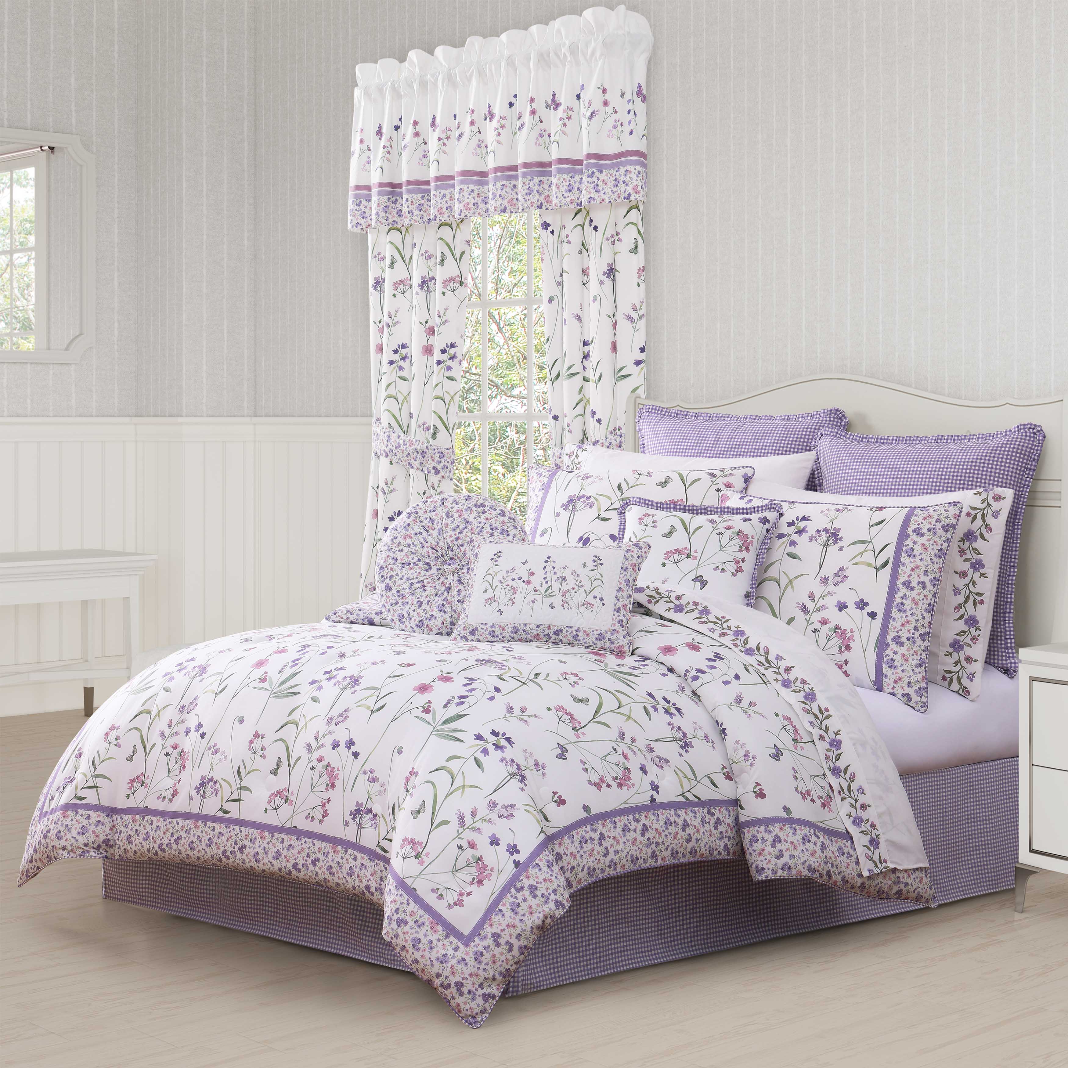 Nola Lilac 4 Piece Comforter Set – Latest Bedding