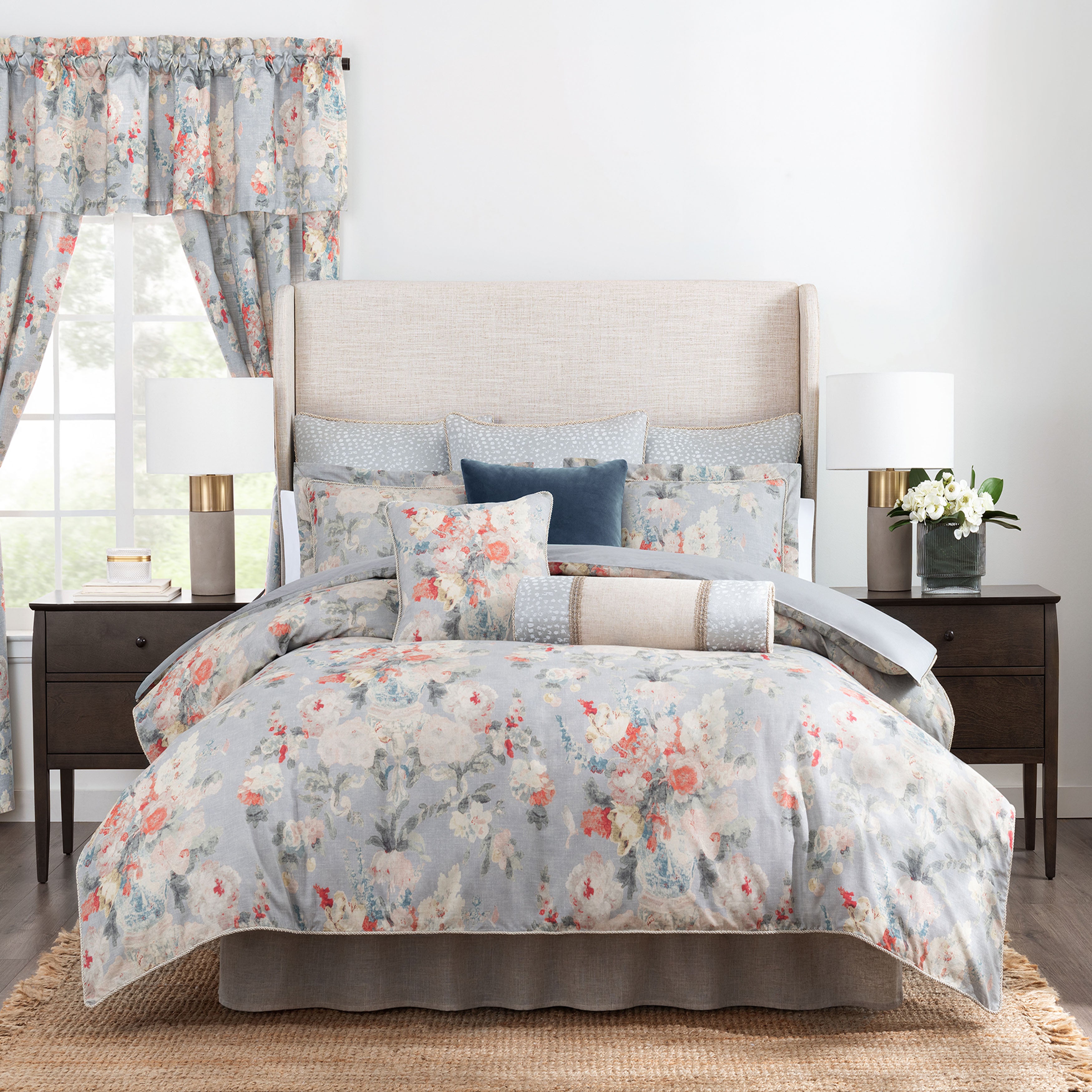 Penelope Grey 4 Piece Comforter Set – Latest Bedding
