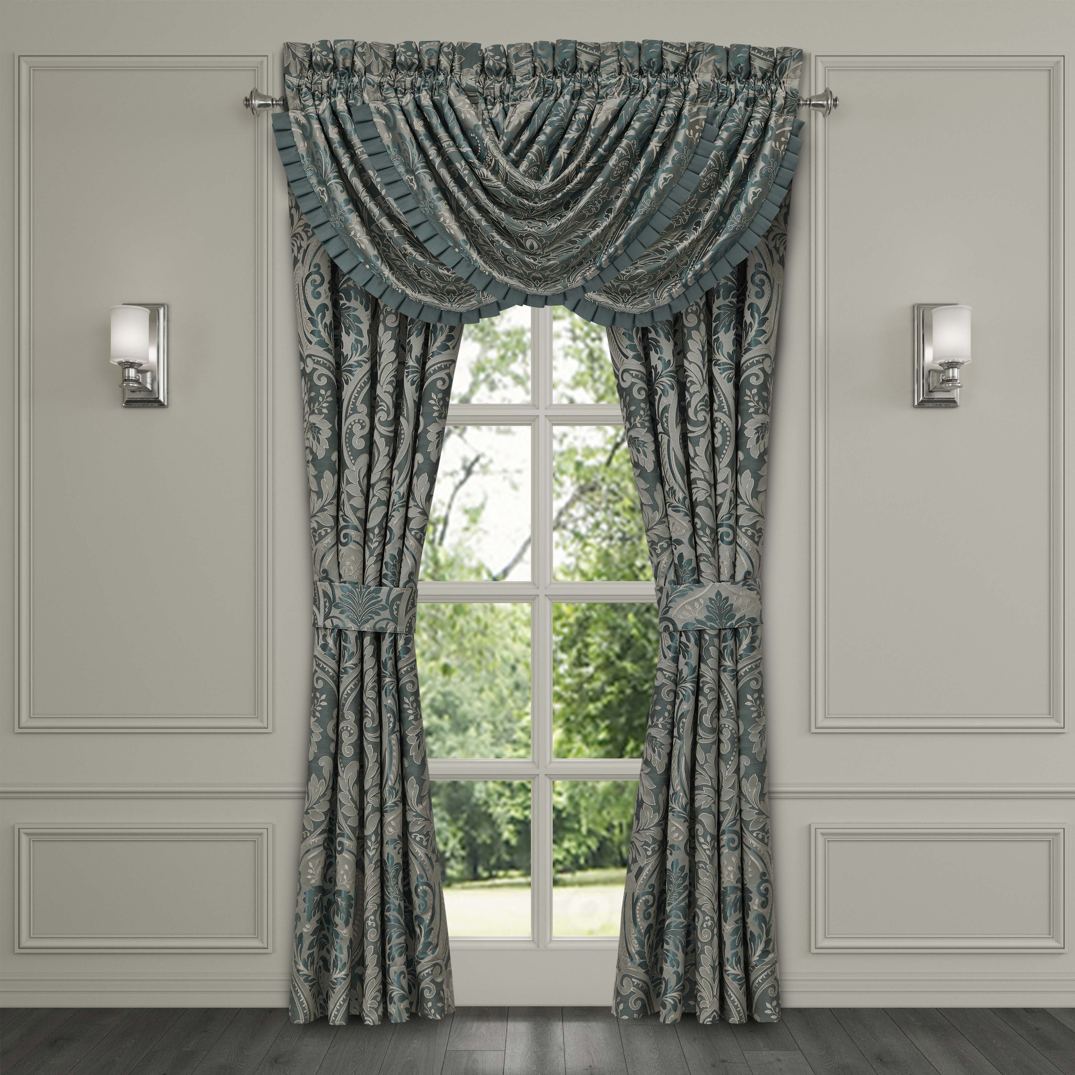 Renata Teal Window Panel Pair – Latest Bedding