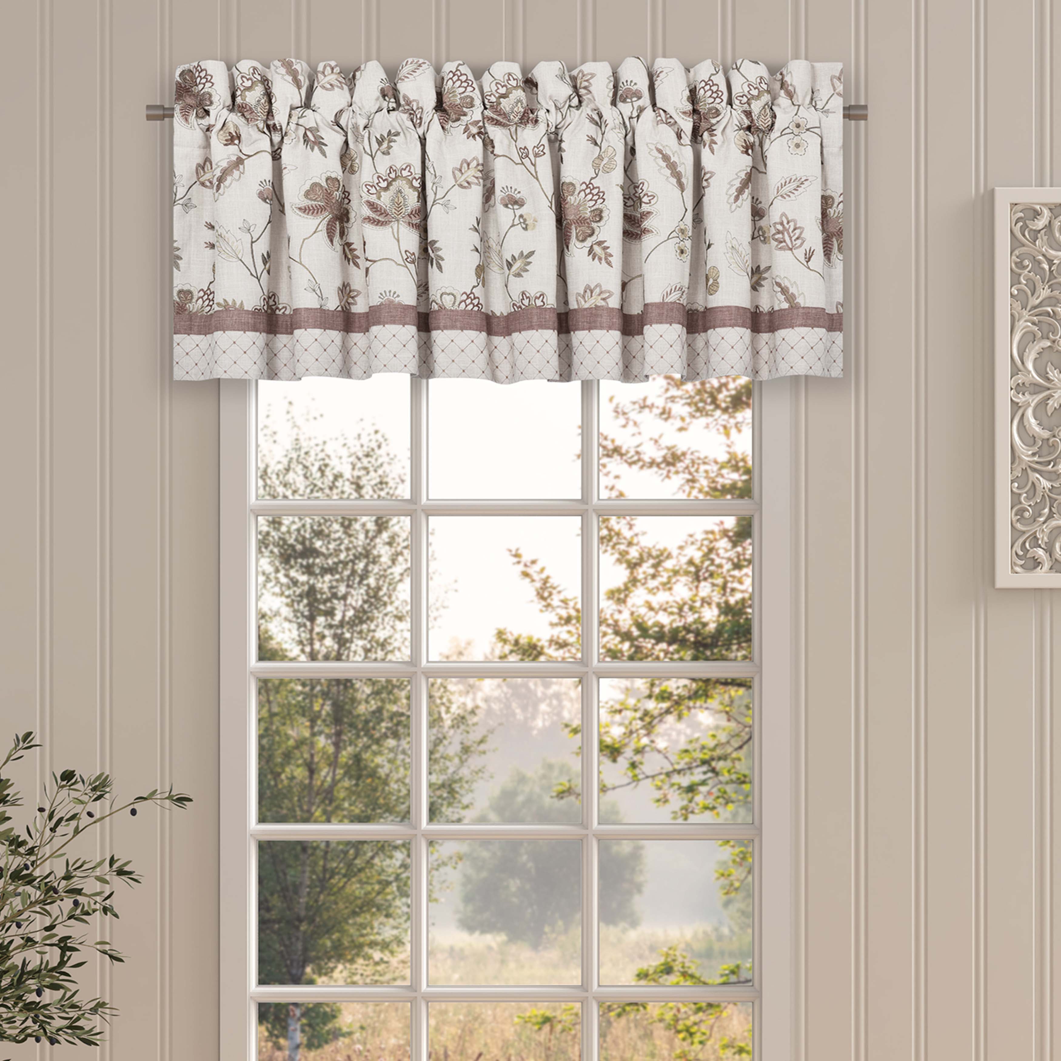 Santa Rosa Linen Straight Window Valance – Latest Bedding