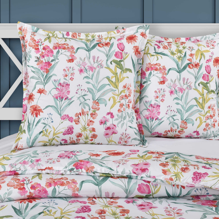 Tallulah Pink Euro Sham – Latest Bedding