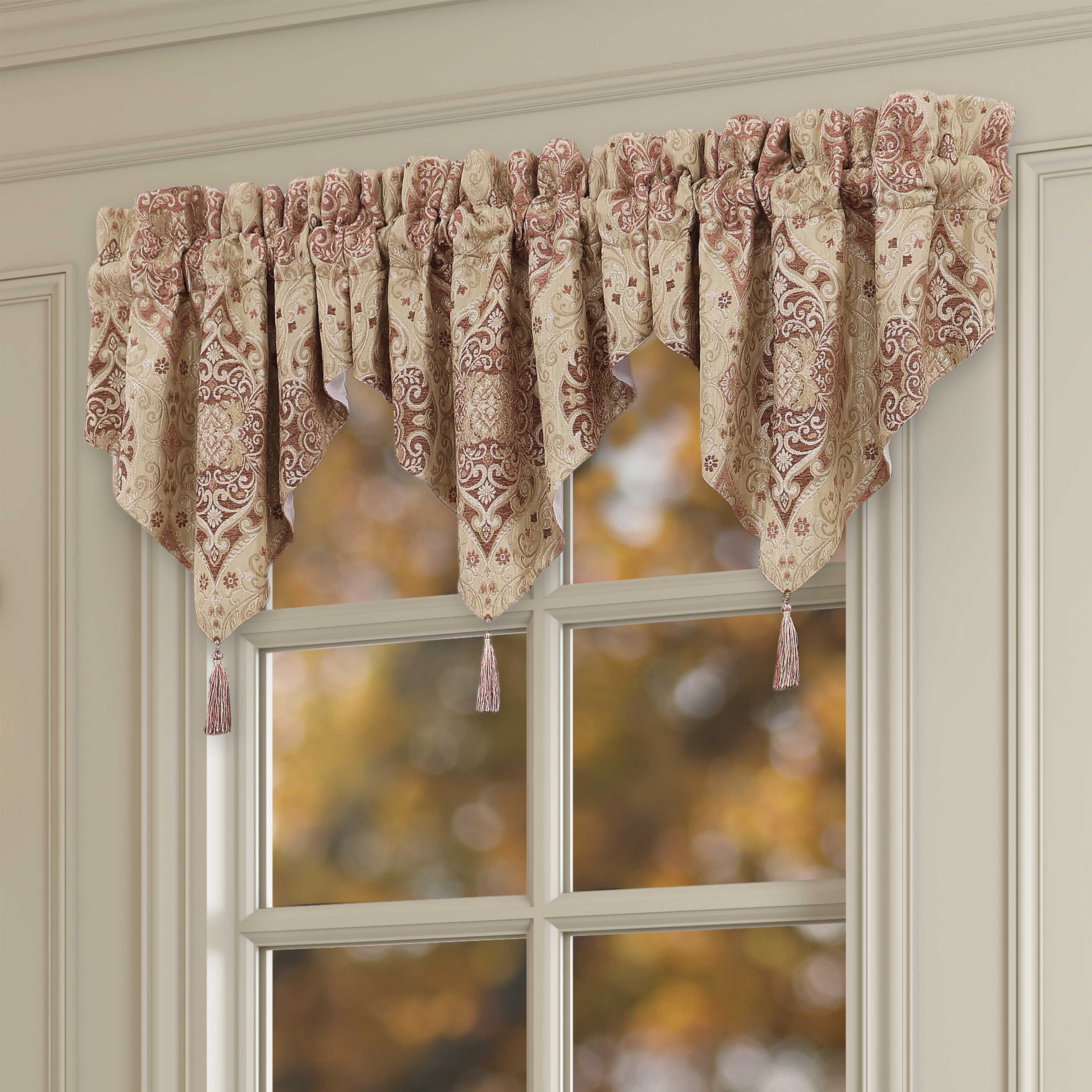 Weston Terracotta Ascot Window Valance – Latest Bedding