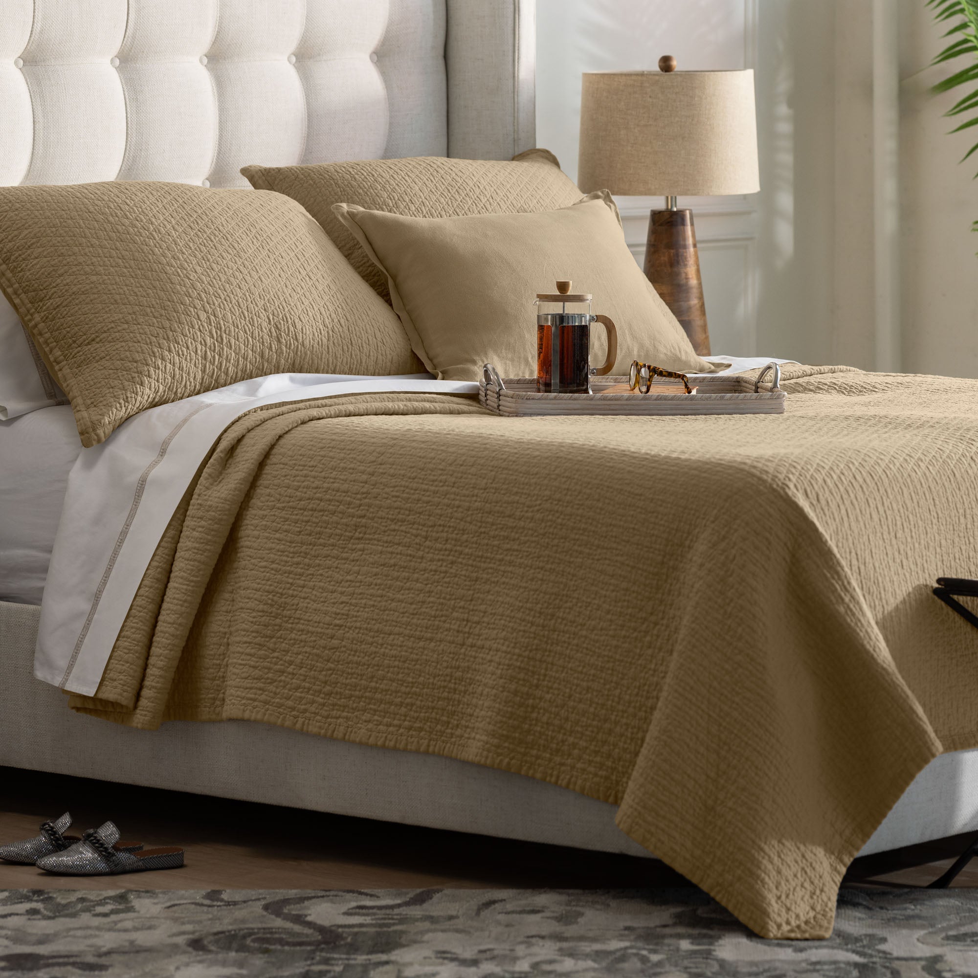 Dawn Croissant Coverlet – Latest Bedding
