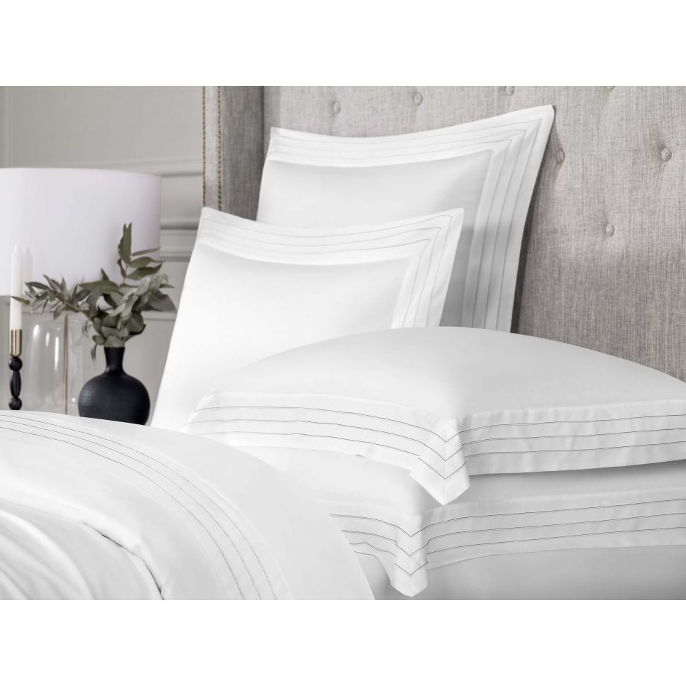 Eden White Pillowcase – Latest Bedding