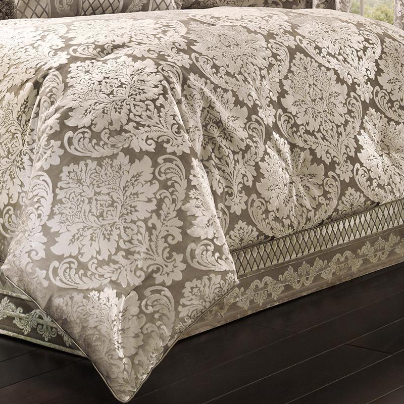 BelAir Sand 4-Piece Comforter Set By J Queen – Latest Bedding