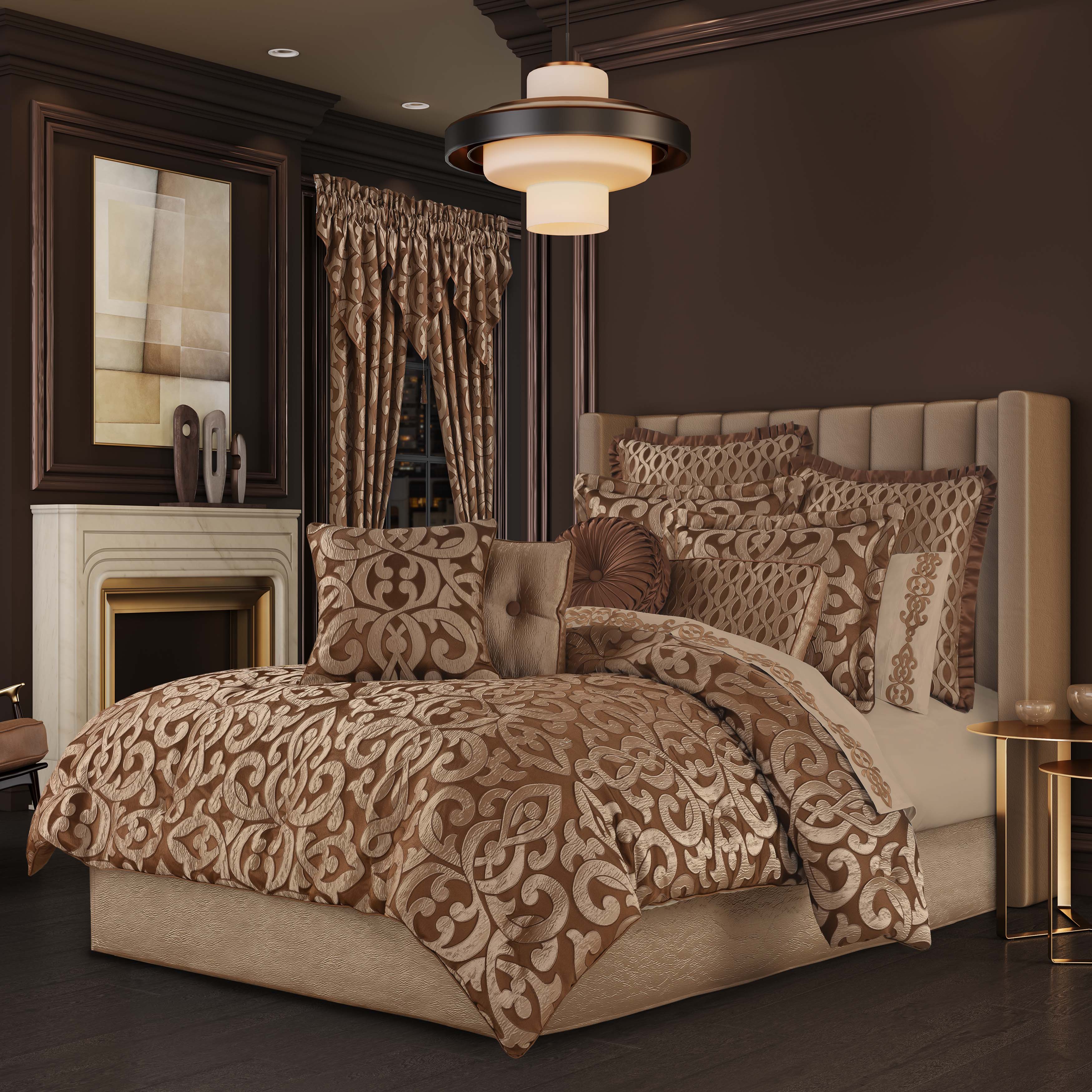 LaBoheme Copper 4-Piece Comforter Set – Latest Bedding