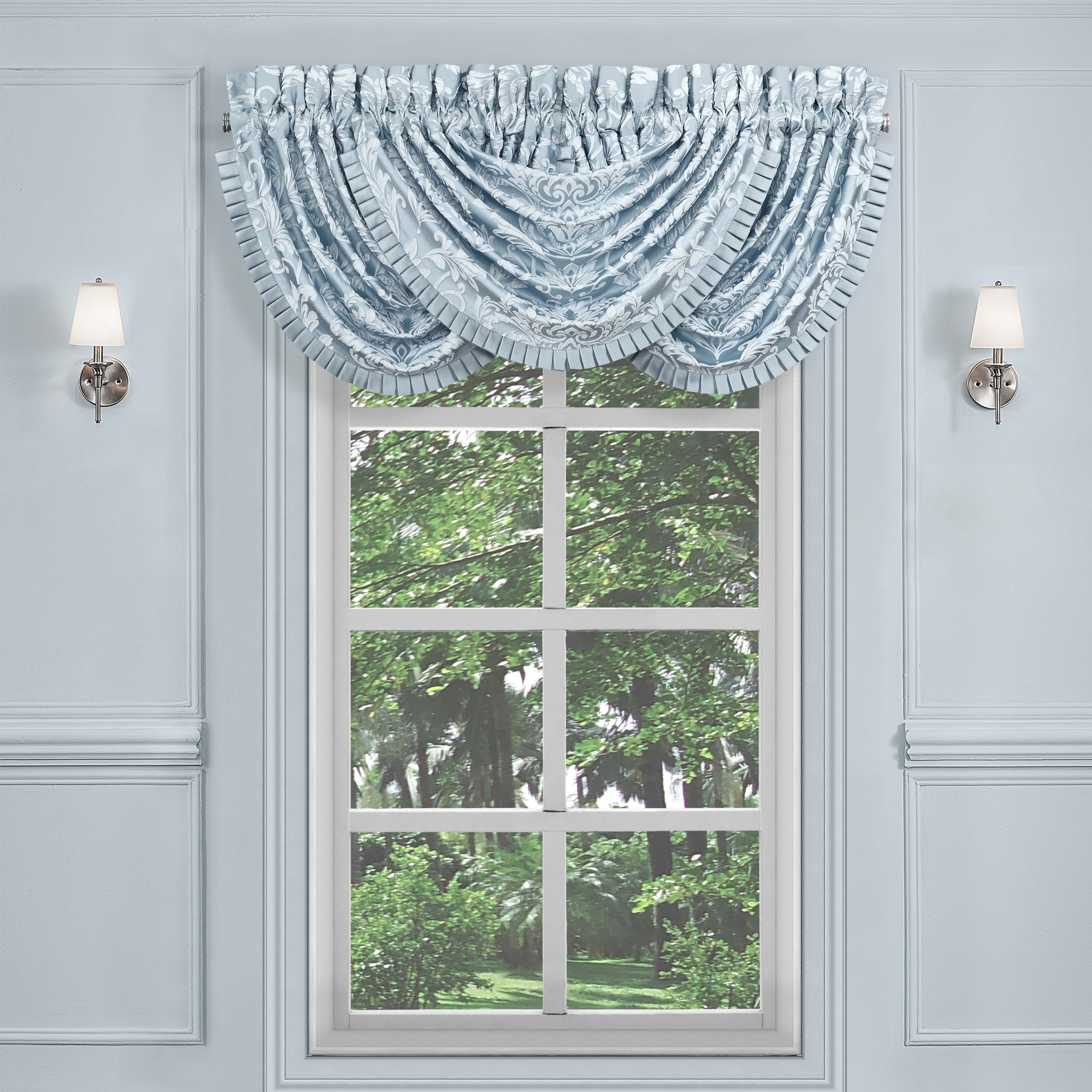 Malita Waterfall Window Valance By J Queen – Latest Bedding