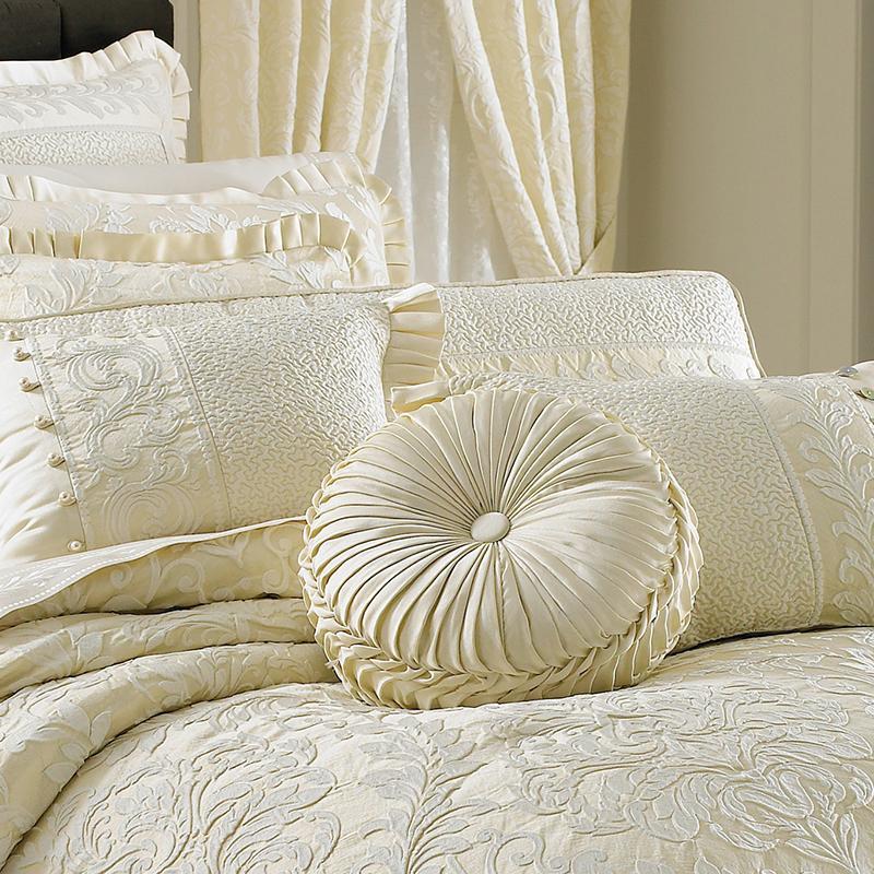 Marquis Ivory 4-Piece Comforter Set By J Queen – Latest Bedding