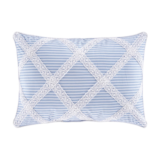 Rialto French Blue 4-Piece Comforter Set By J Queen – Latest Bedding