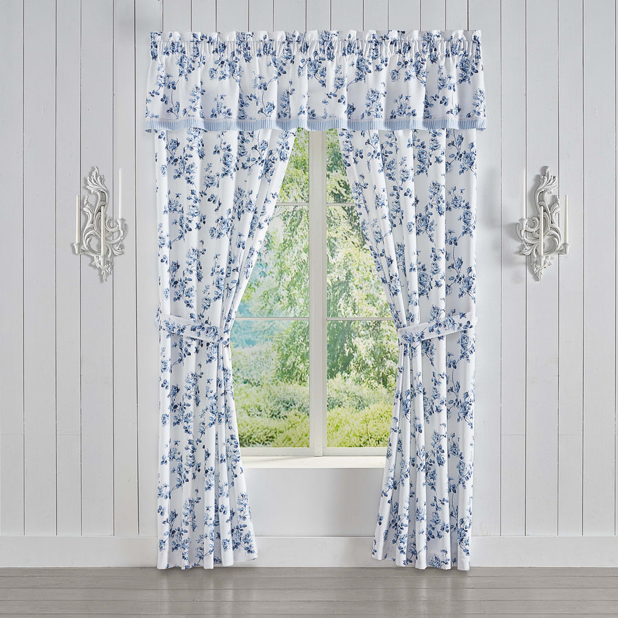 Rialto French Blue 4-Piece Comforter Set By J Queen – Latest Bedding