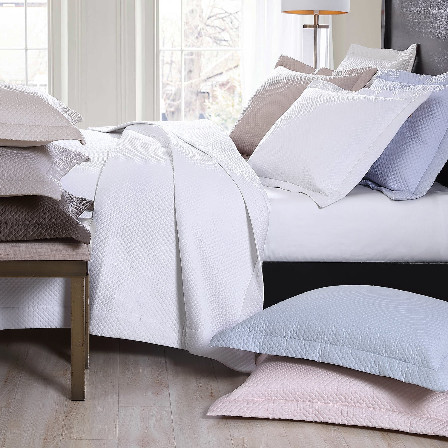Diamond Quilted Coverlet Set – Latest Bedding