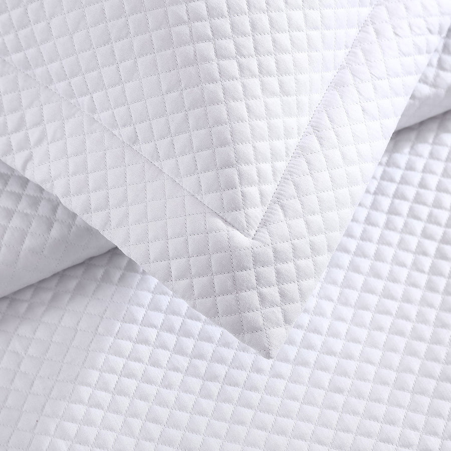 Diamond Quilted Coverlet Set – Latest Bedding